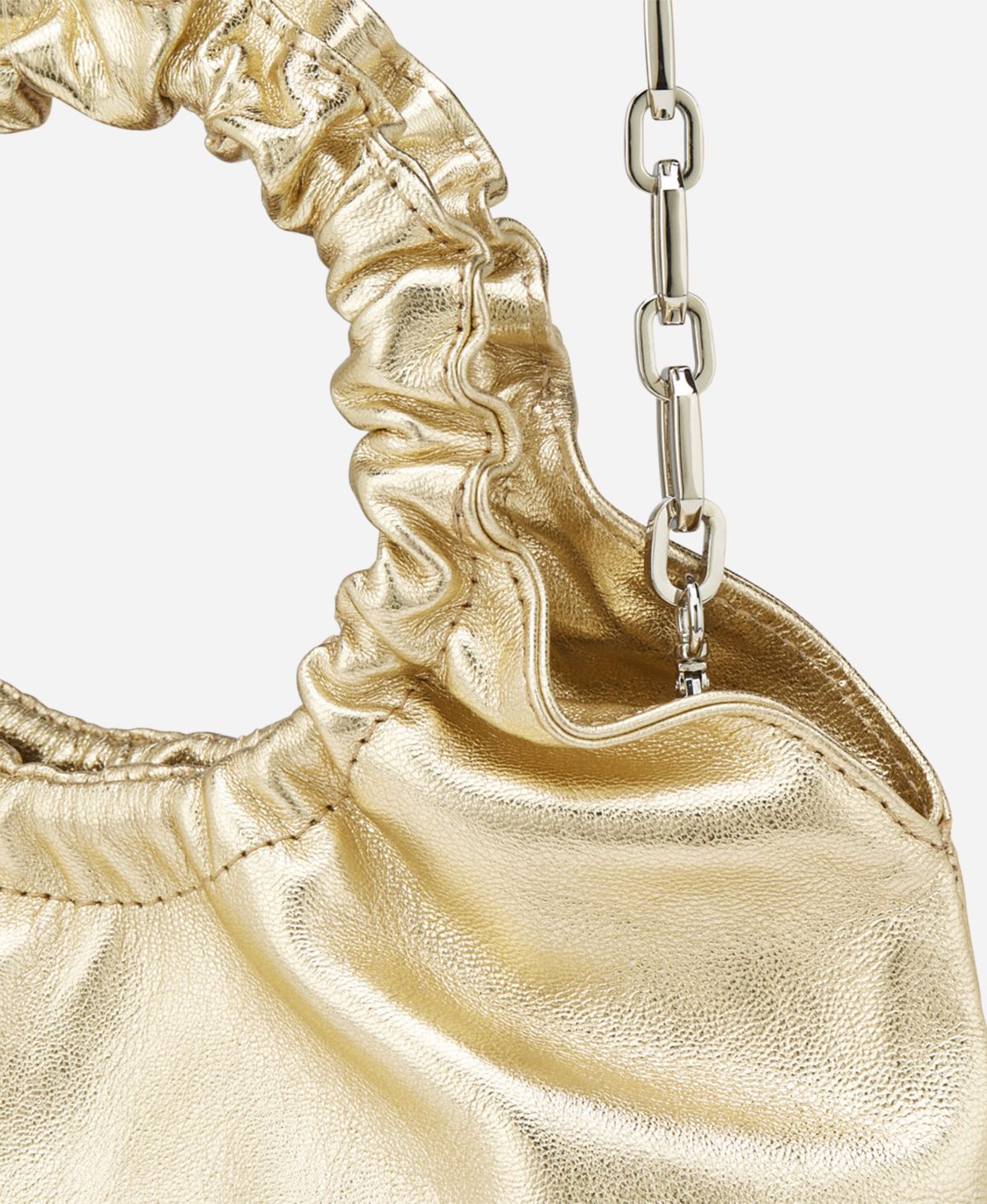 Mini metallic bag Gold Mini Gretty | AGL