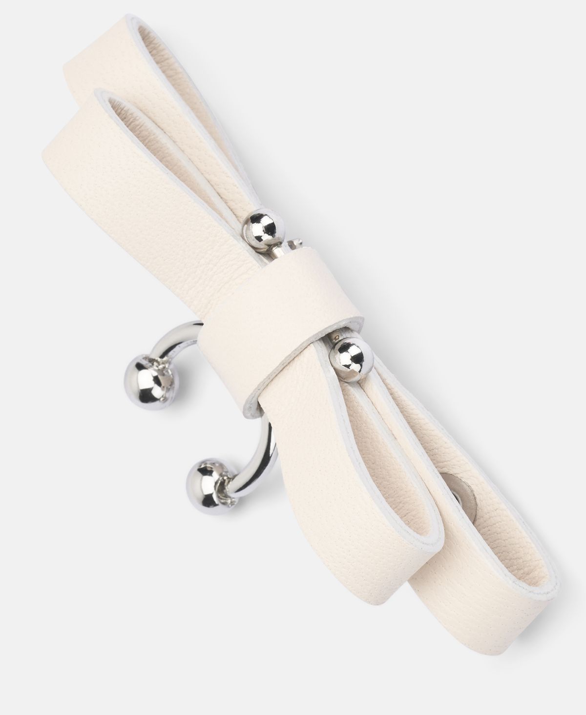 Brooch with piercings Ivory Rock Bow | AGL Shoes